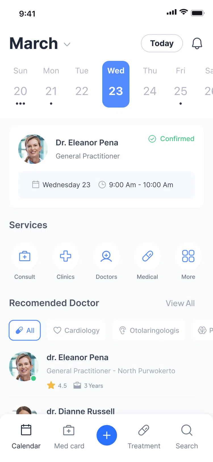 EHR Mobile App — Medcard24™
